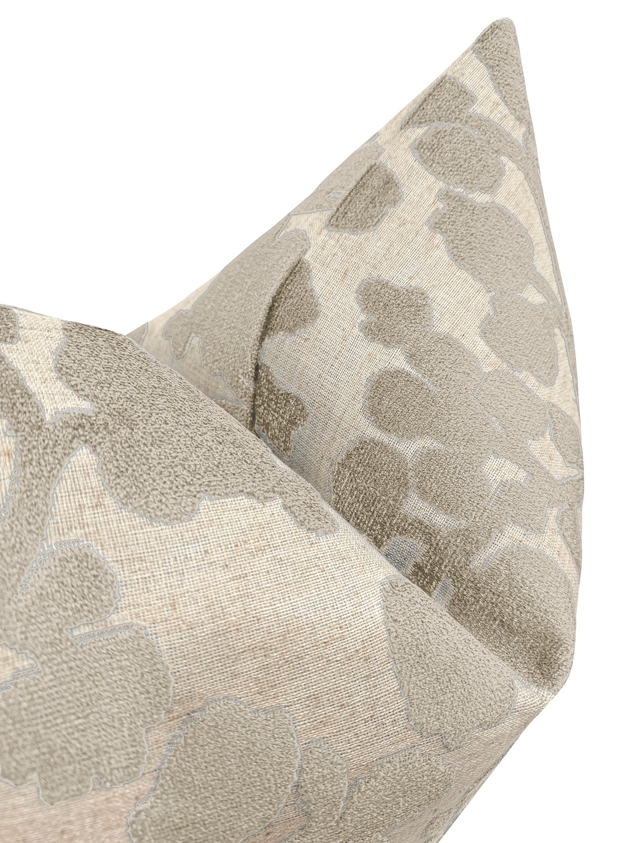 BLOSSOM CUT VELVET // STONE – Little Design Co.