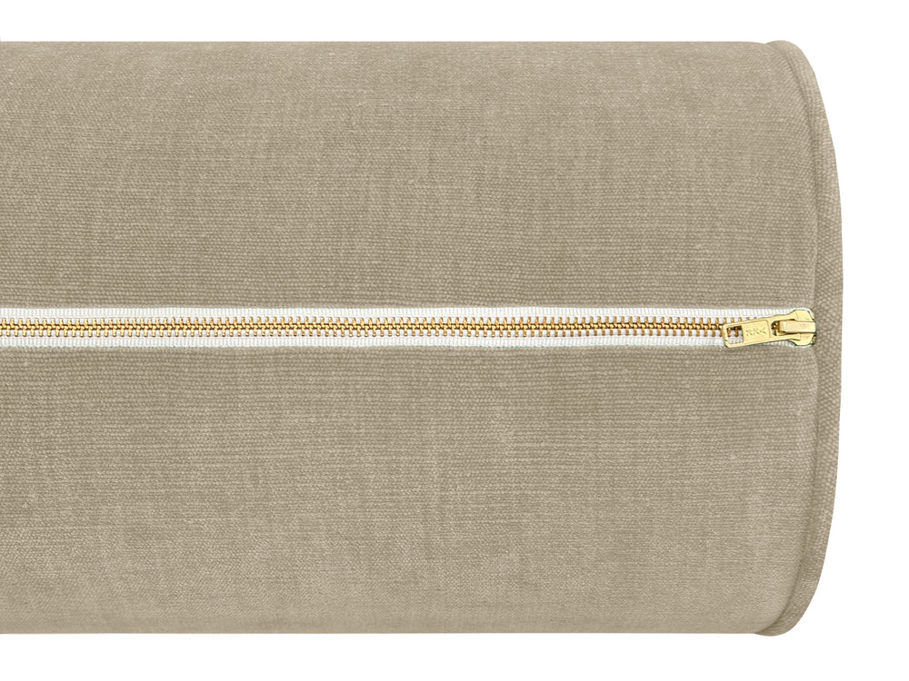 THE BOLSTER :: SIGNATURE CHENILLE // STONE – Little Design Co.