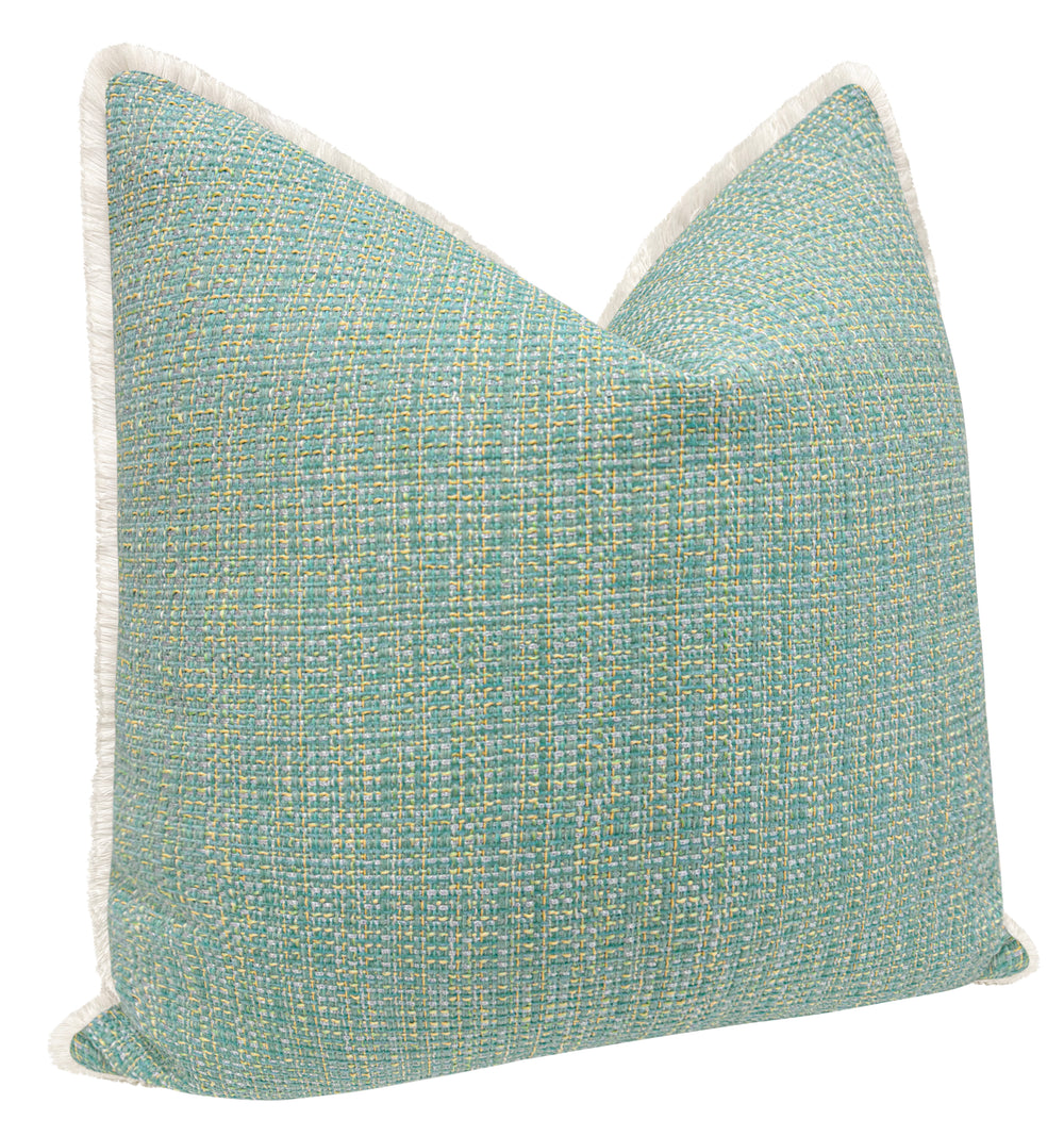 HEPBURN TWEED // BLUES & GREENS + FRINGE – Little Design Co.