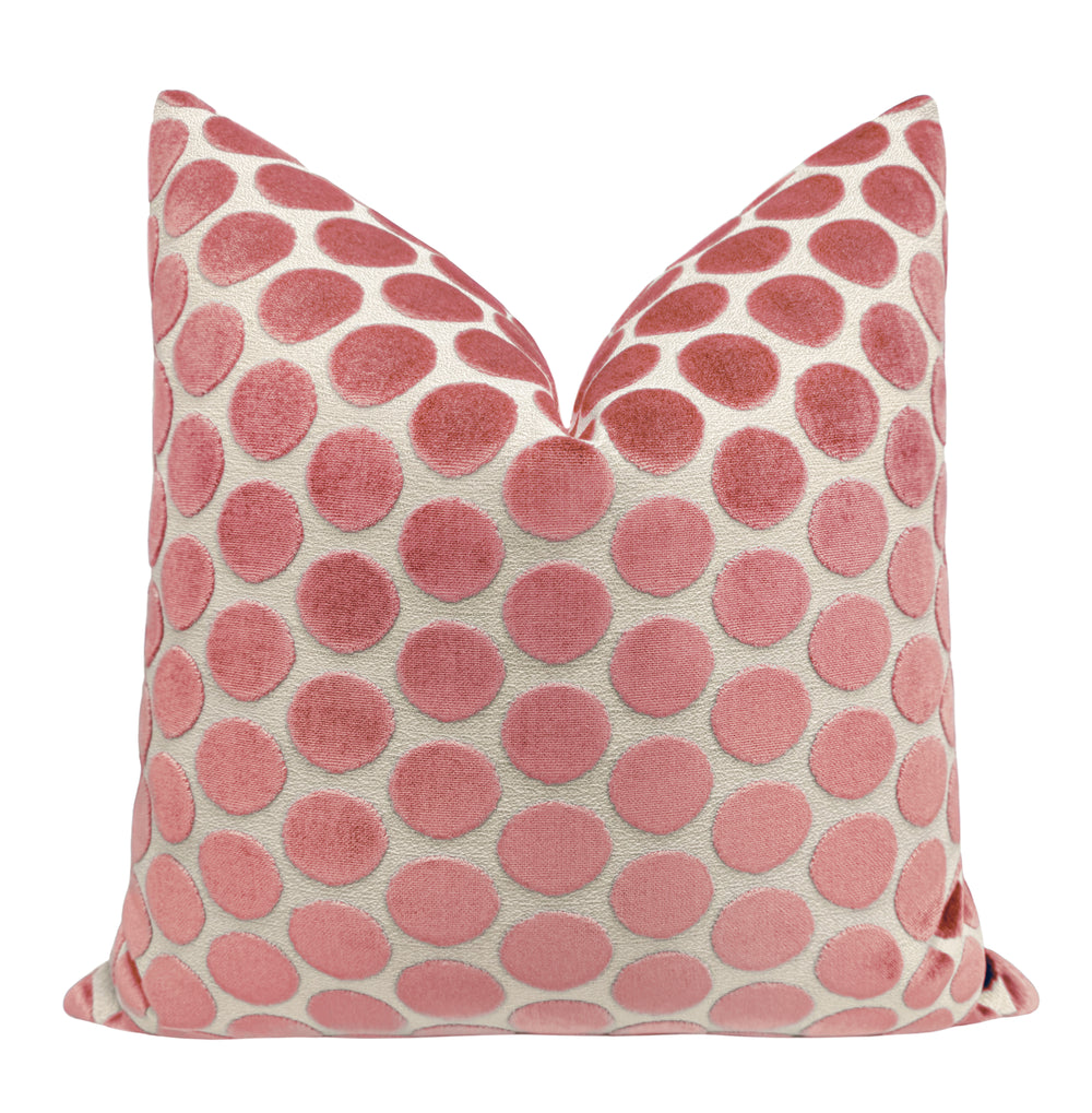 LUNA CUT VELVET // CARNATION – Little Design Co.