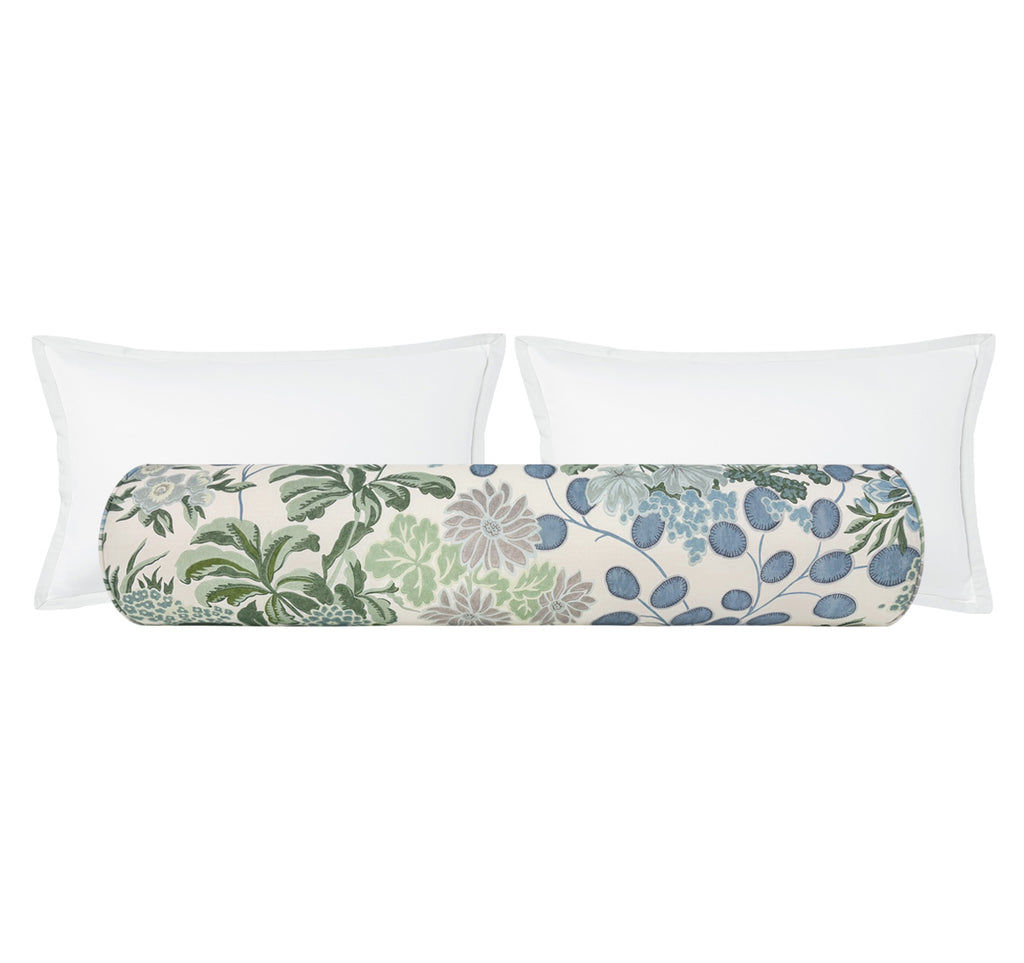 THE BOLSTER :: MEADOW // LAVENDER + BLUE | THIBAUT – Little Design Co.
