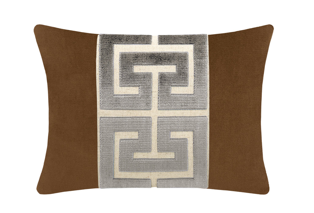 THE MINI :: SOCIETY VELVET // SABLE + GREEK TRIM – Little Design Co.