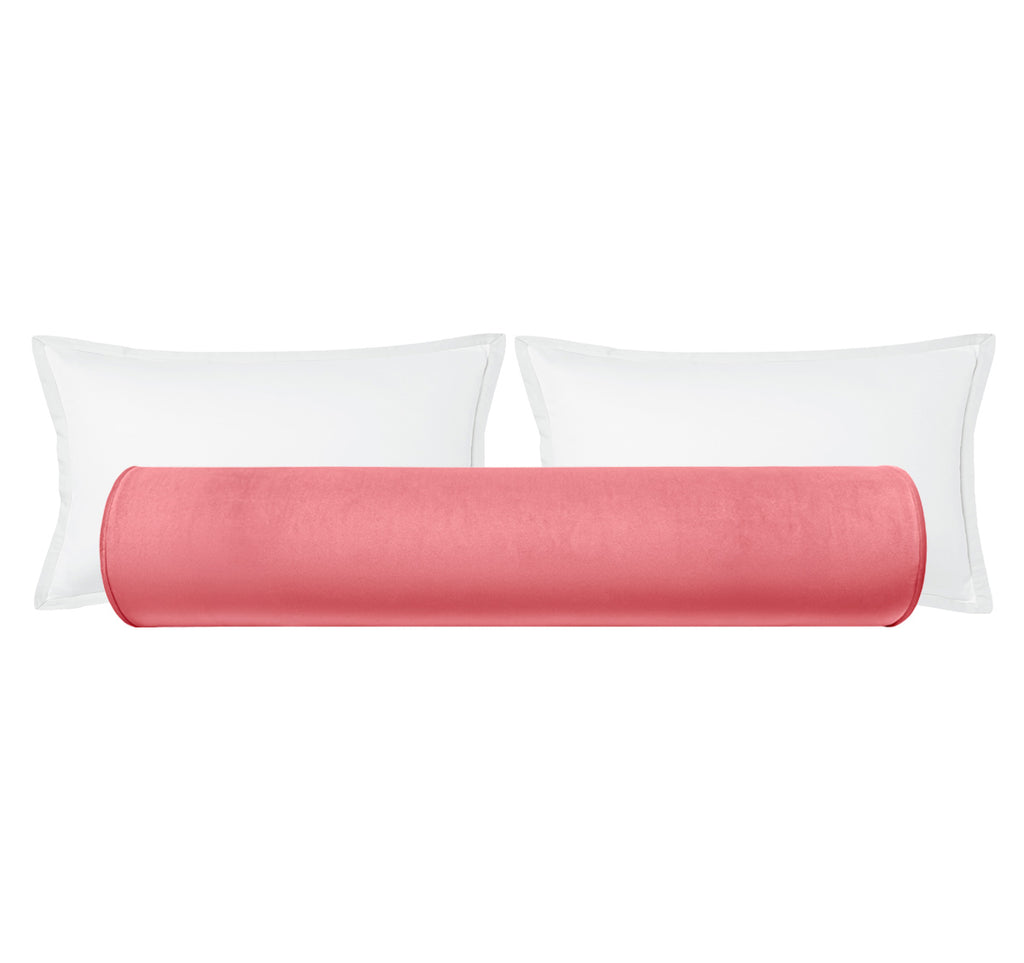THE BOLSTER :: MELROSE VELVET // ROSÉ PINK – Little Design Co.