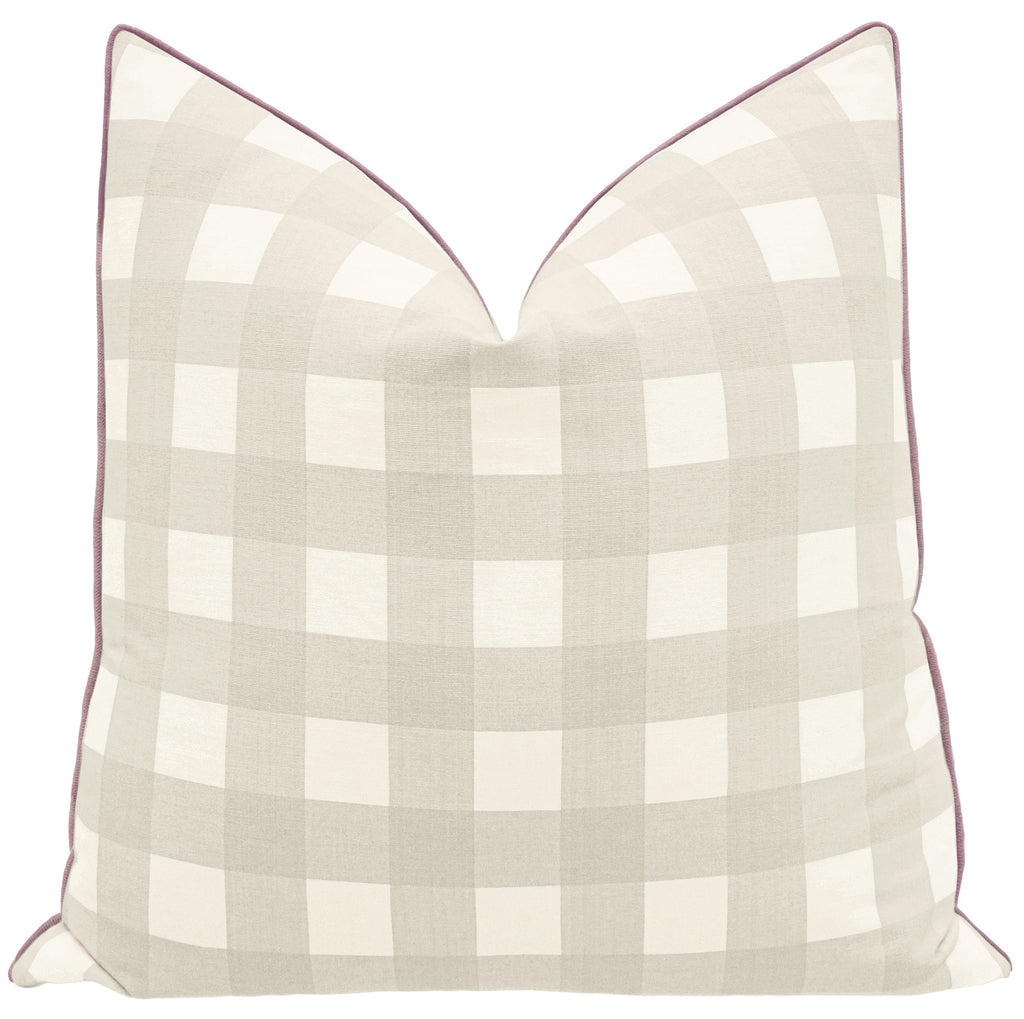 OCS X LDC | CHARLESTON CHECK // STONE WITH CLASSIC LINEN // LILAC ...