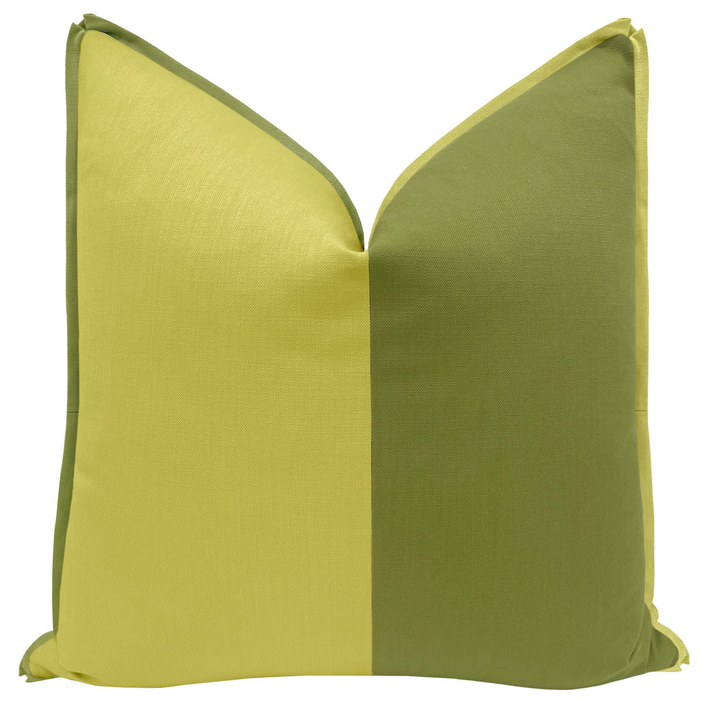 THE TONAL DUET | CLASSIC LINEN // CHARTREUSE + OLIVE – Little Design Co.