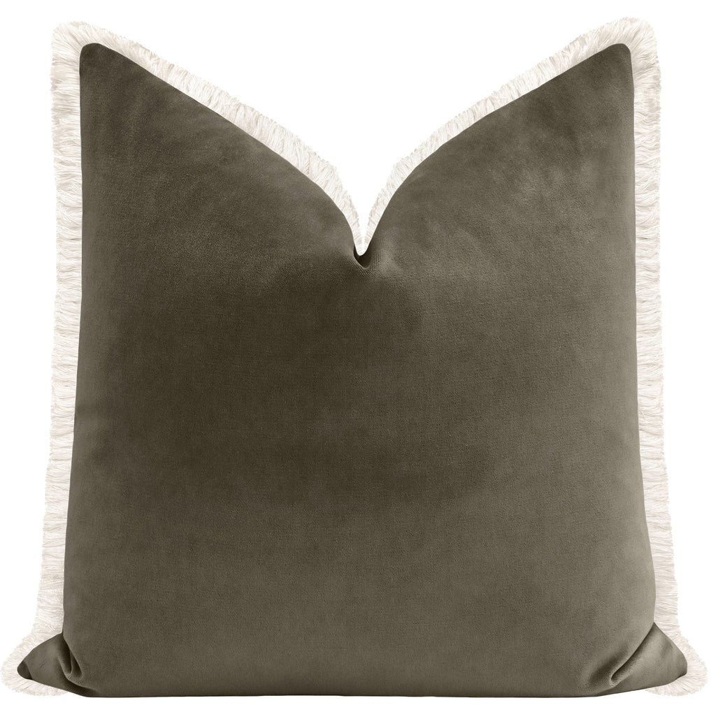 SOCIETY VELVET // GREY + FRINGE – Little Design Co.