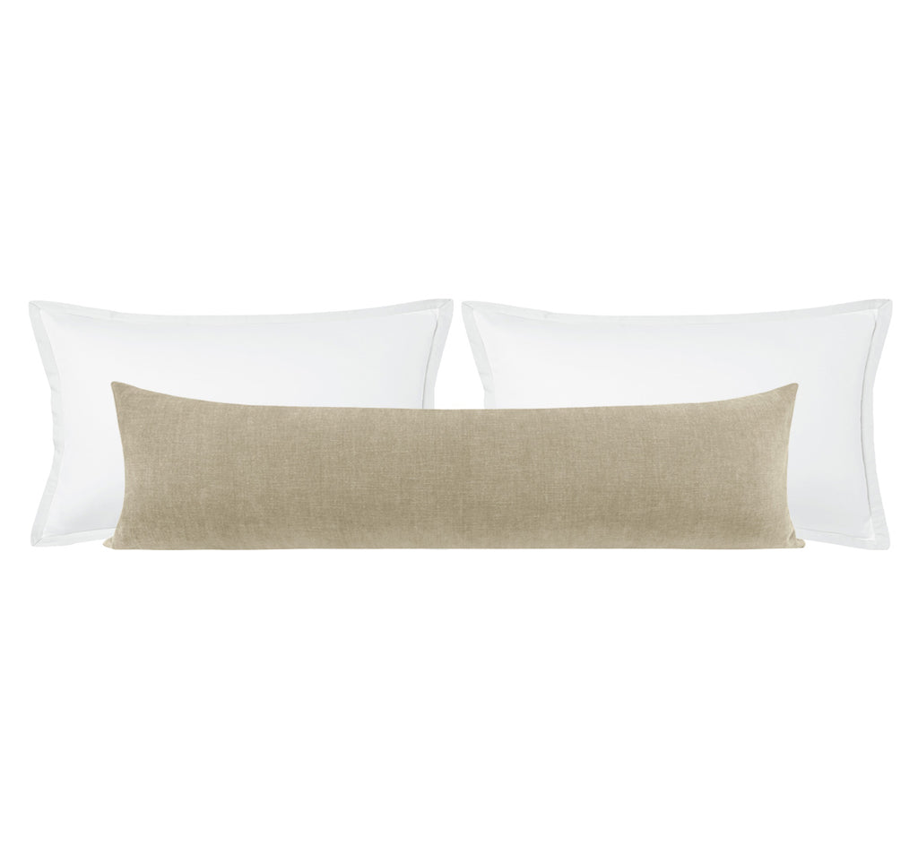 THE XL LUMBAR :: SIGNATURE CHENILLE // STONE – Little Design Co.