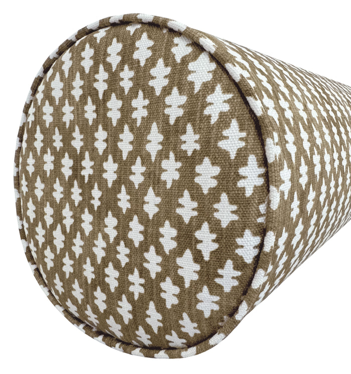 THE BOLSTER :: TILLY PRINT // UMBER – Little Design Co.