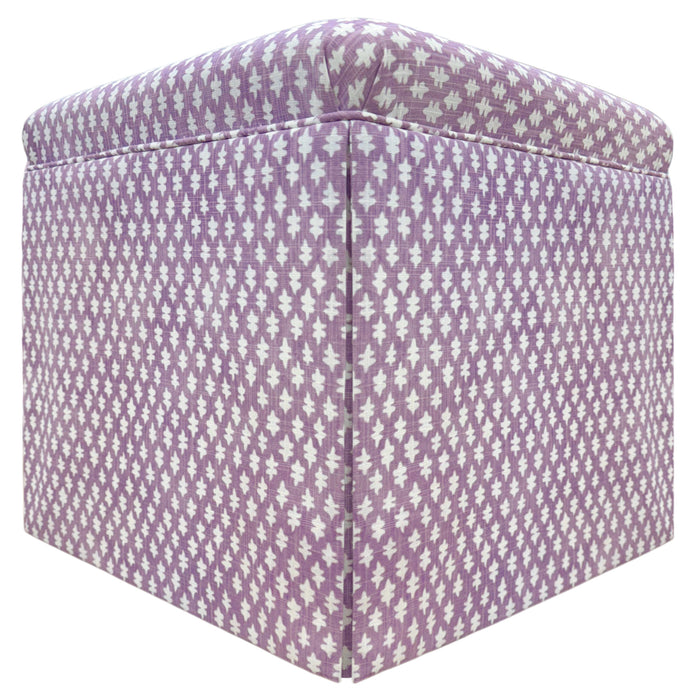 THE SKIRTED OTTOMAN :: TILLY PRINT // LAVENDER – Little Design Co.