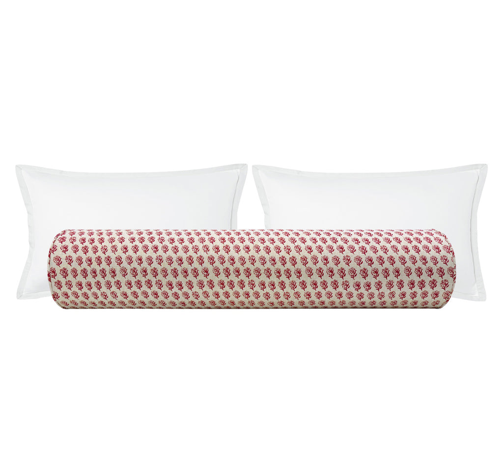 THE BOLSTER :: DANDY BLOCK PRINT // BERRY – Little Design Co.