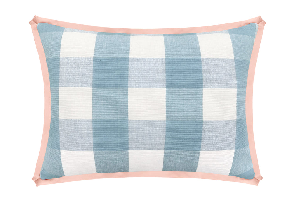 THE MINI :: CHARLESTON CHECK // POWDER BLUE – Little Design Co.