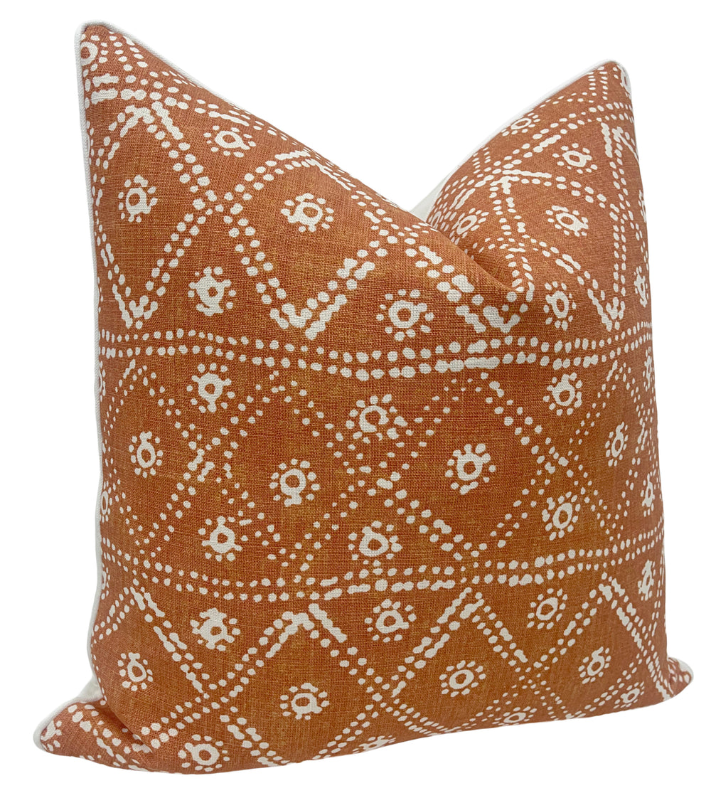 OCS X LDC | CAROLINA IRVING : ZIG ZAG // CORAL ON WHITE + CLASSIC LINE ...